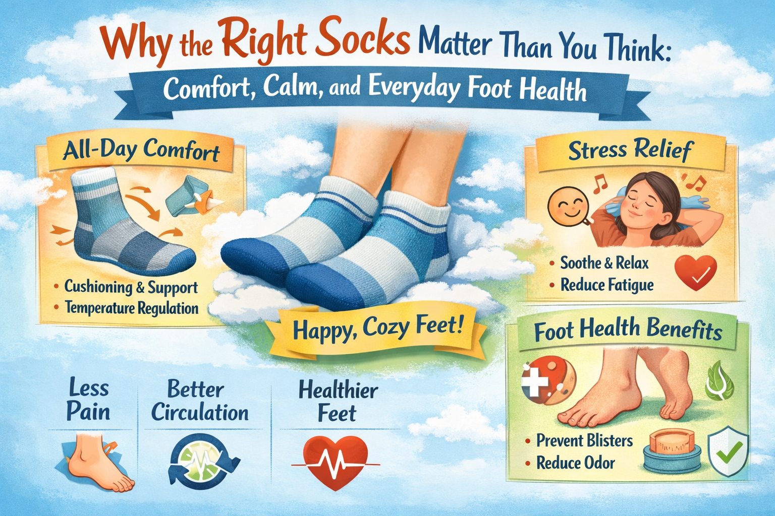 Why the Right Socks Matter More Than You Think: Comfort, Calm, and ...