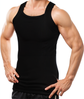 Square Cut G-unit Tank Top | Muscle Rib A-Shirts | Men's (2 Pack)