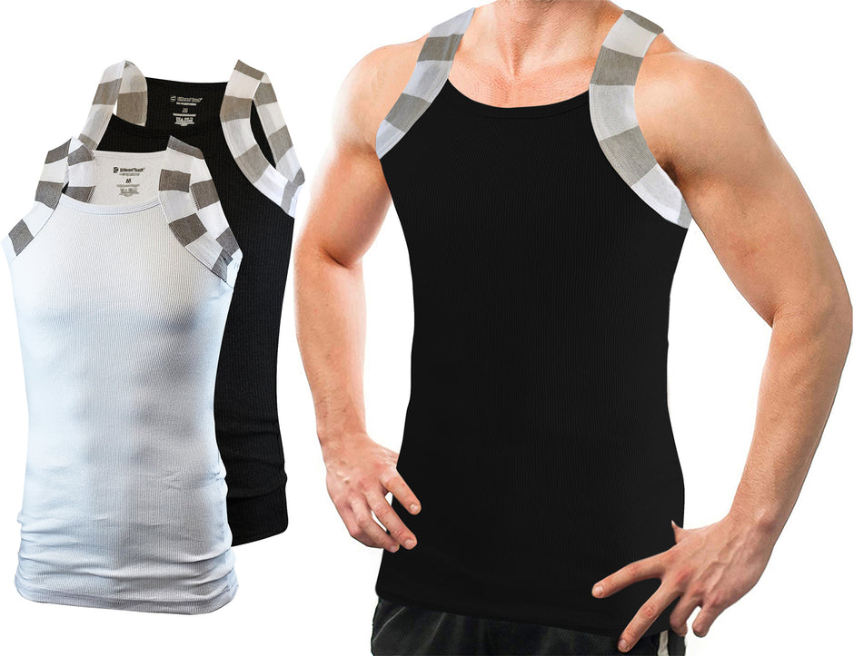 Men's Tank Tops - Square Cut, Fitted & Stylish Tanks – Different Touch ...